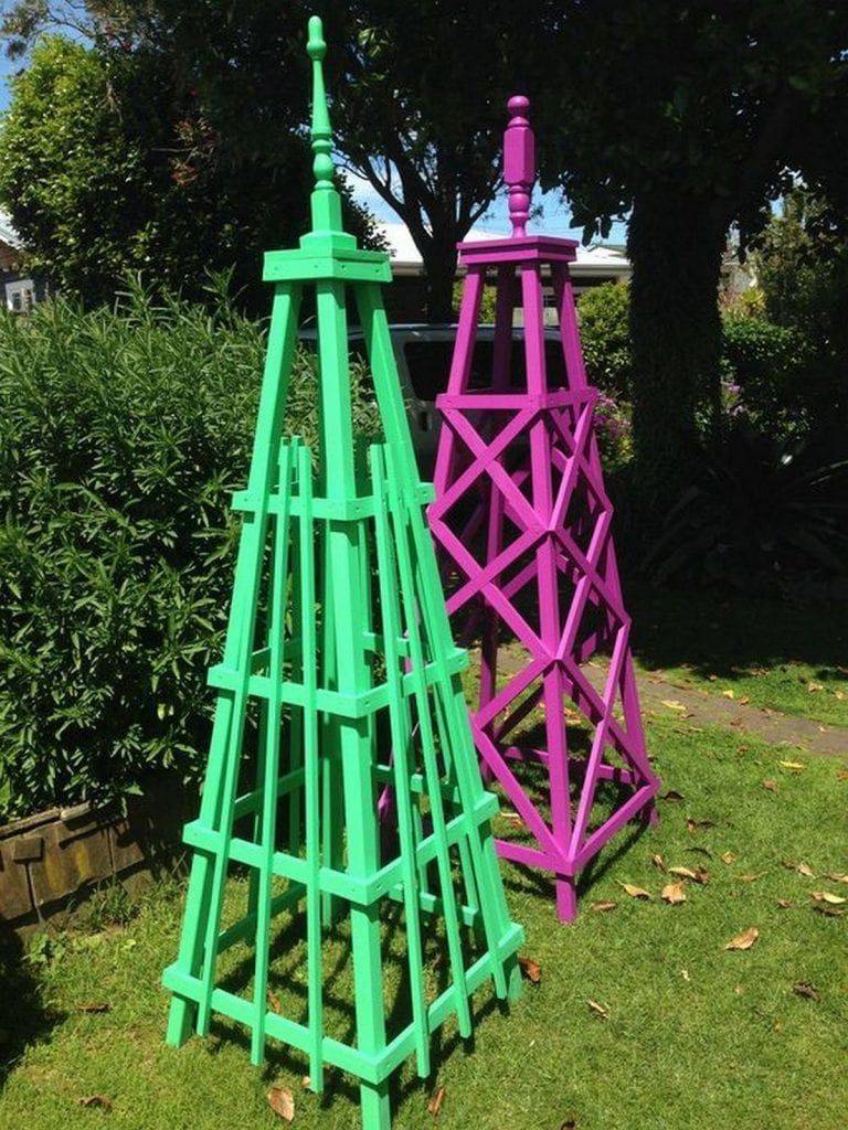 21 DIY Garden Obelisk Ideas Worth a Look | SharonSable