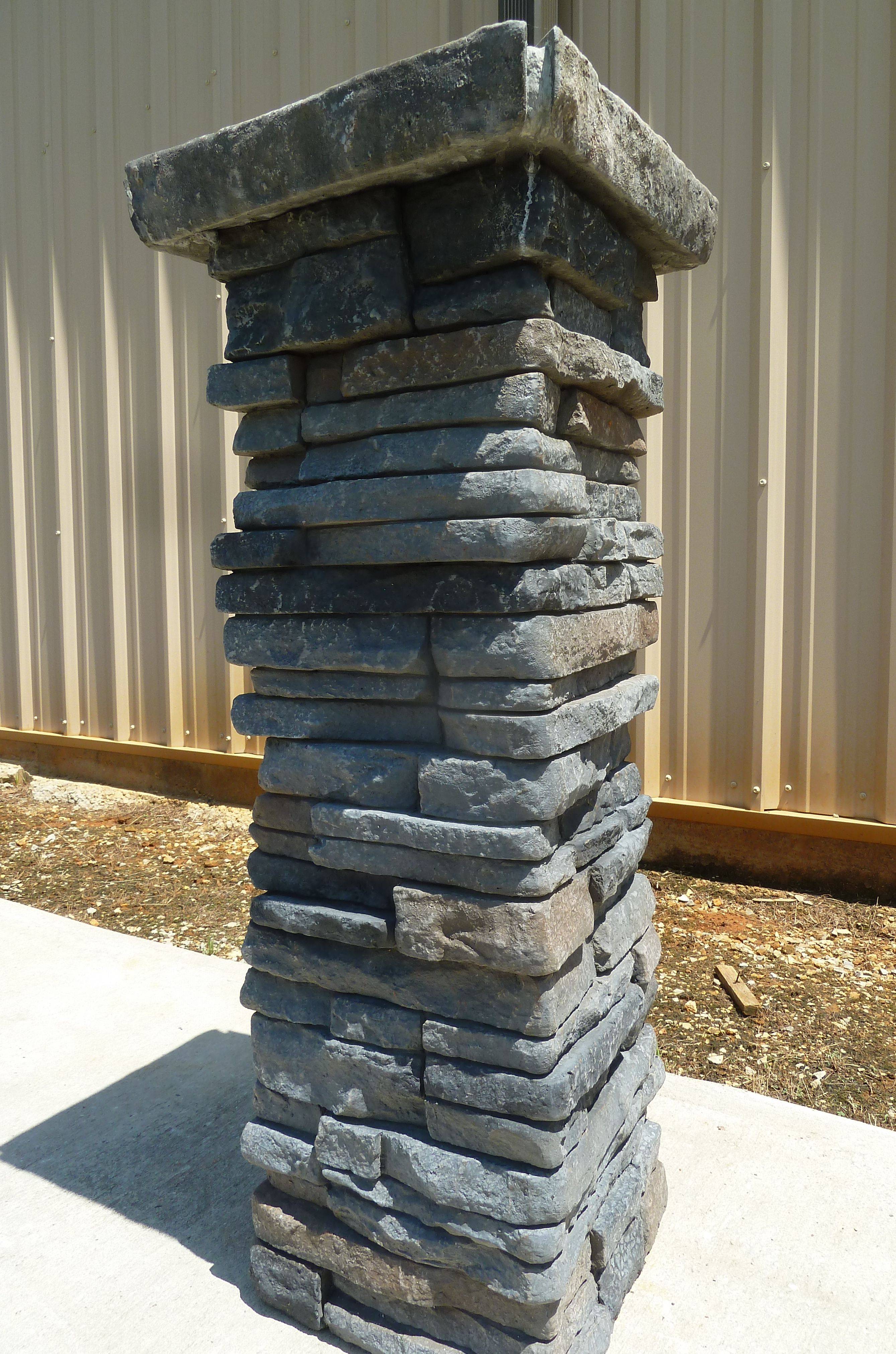 22 Stone Garden Columns Ideas To Try This Year | SharonSable