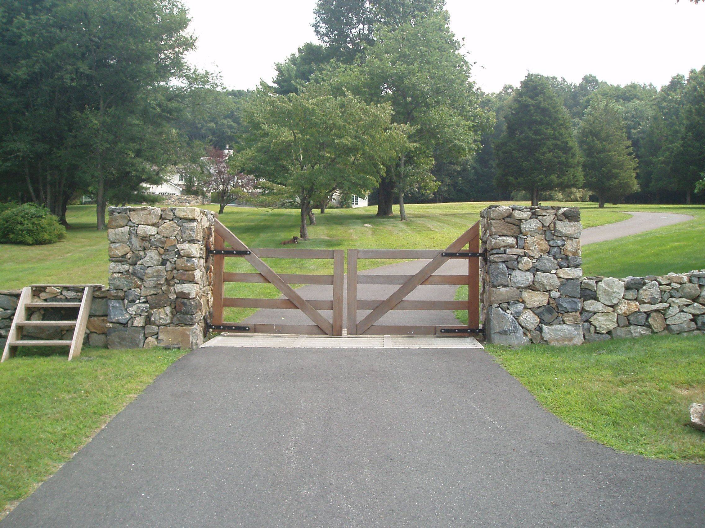 19 Garden Gate Rock Wall Ideas To Consider | SharonSable