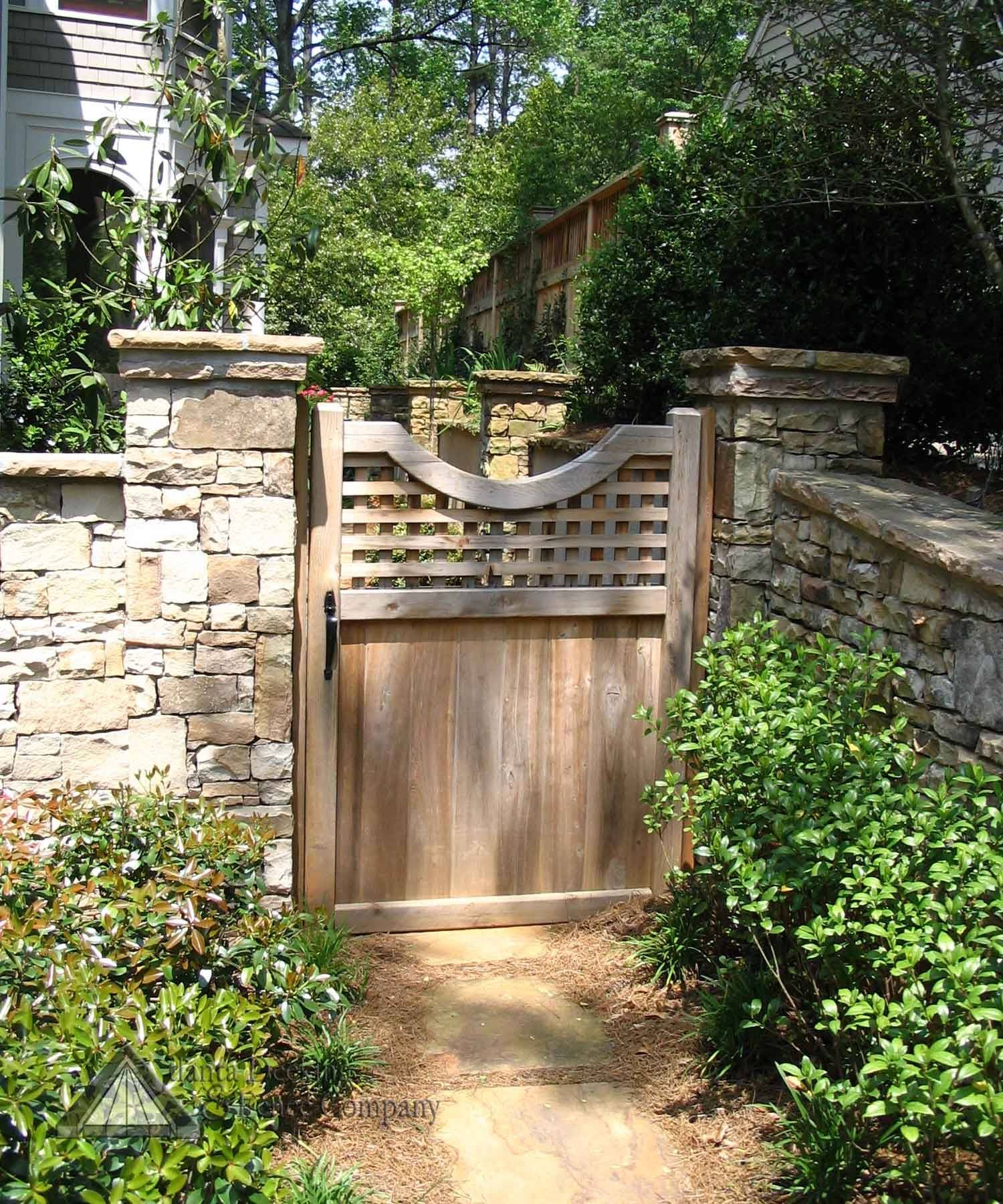 19 Garden Gate Rock Wall Ideas To Consider | SharonSable