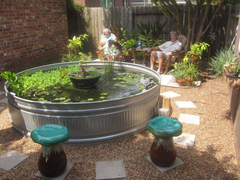 17 Round Garden Pond Ideas Worth a Look | SharonSable