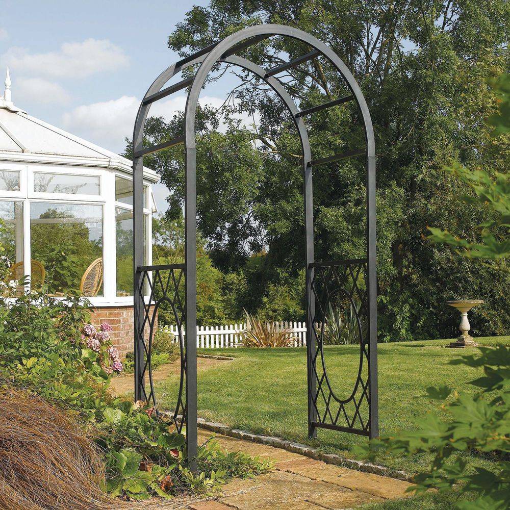 20 Metal Garden Arches and Arbors Ideas Worth a Look | SharonSable