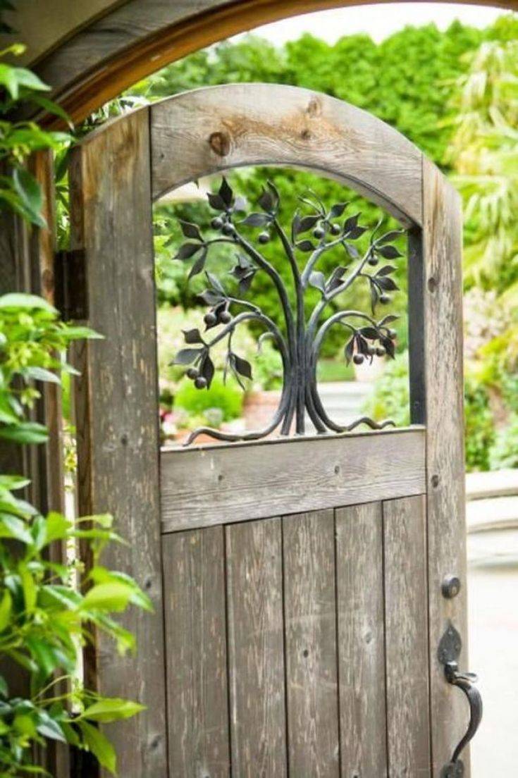 24 Unusual Garden Gate Ideas You Must Look | SharonSable