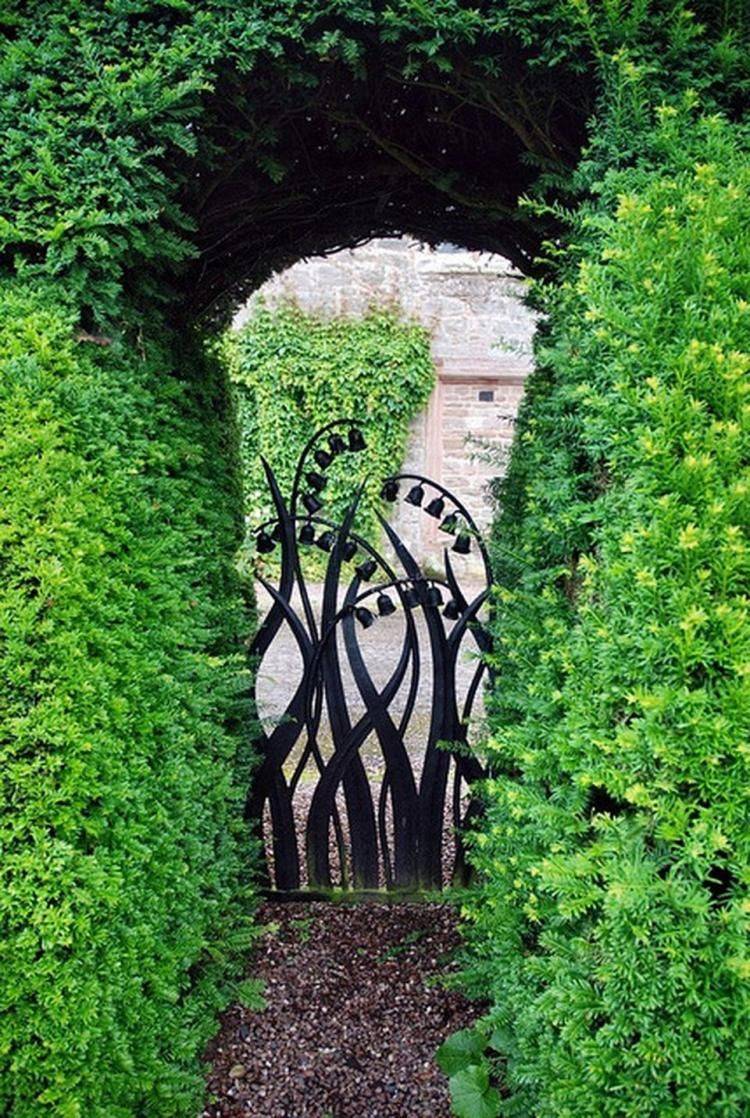 24 Unusual Garden Gate Ideas You Must Look | SharonSable