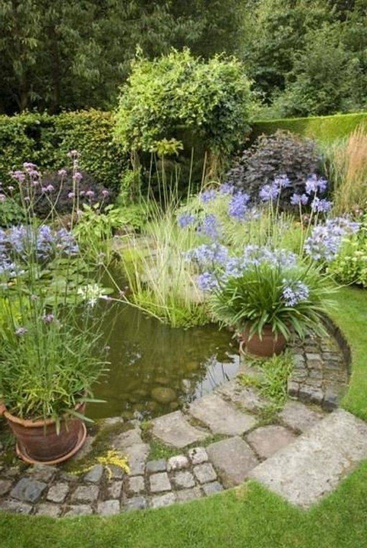 22 Small Cottage Garden with Pond Ideas For This Year | SharonSable