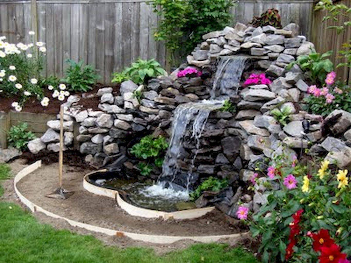 15 Large Garden Rock Waterfall Pond Kits Ideas You Should Check ...