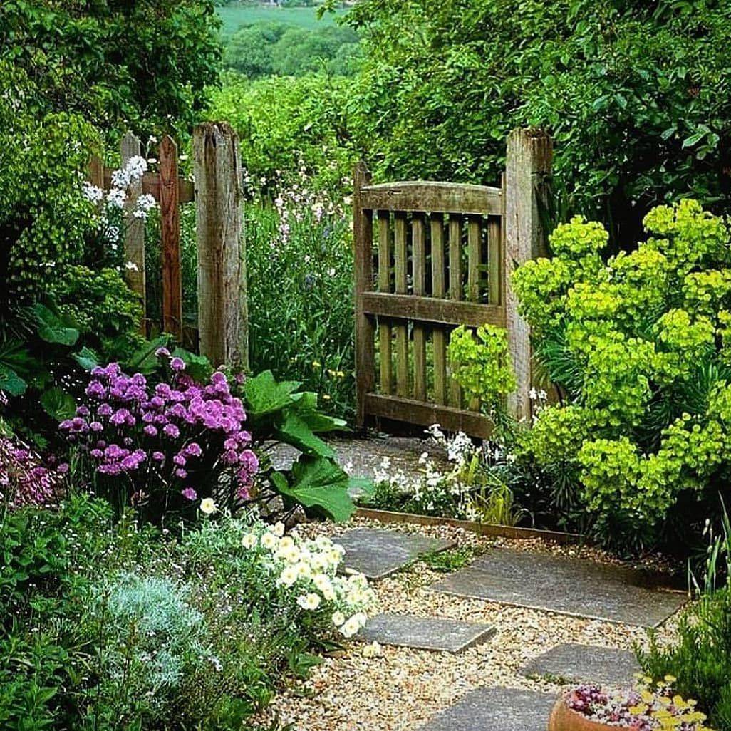 24 Hidden Garden Gate Beautiful Ideas You Should Check | SharonSable