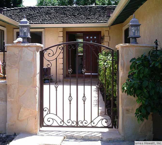 24 Spanish Garden Gate Ideas To Consider | SharonSable