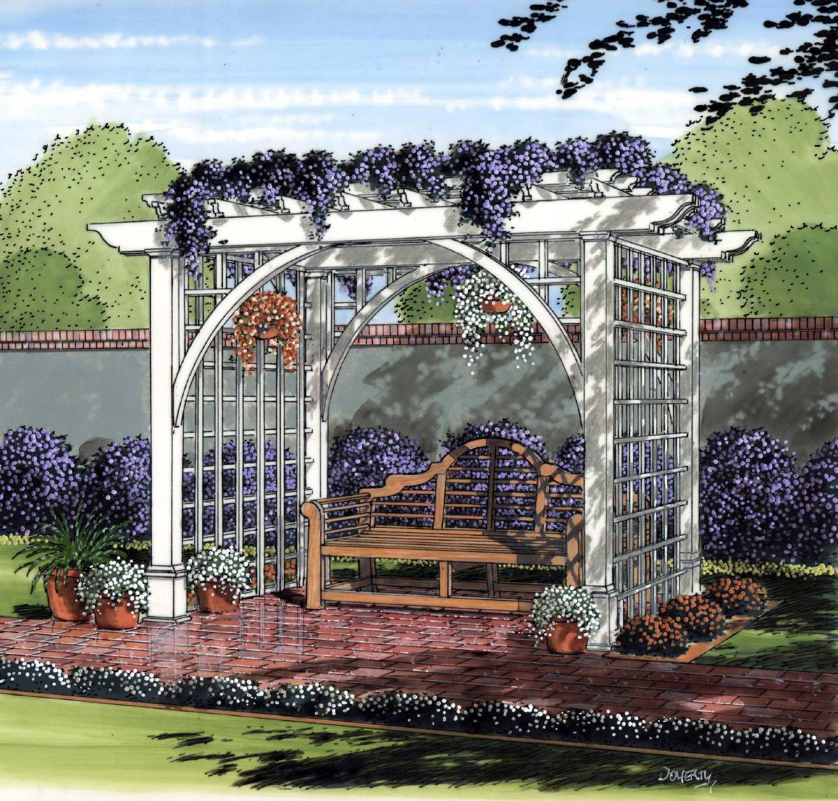 15 Garden Arbor Woodworking Plan Ideas You Should Look | SharonSable