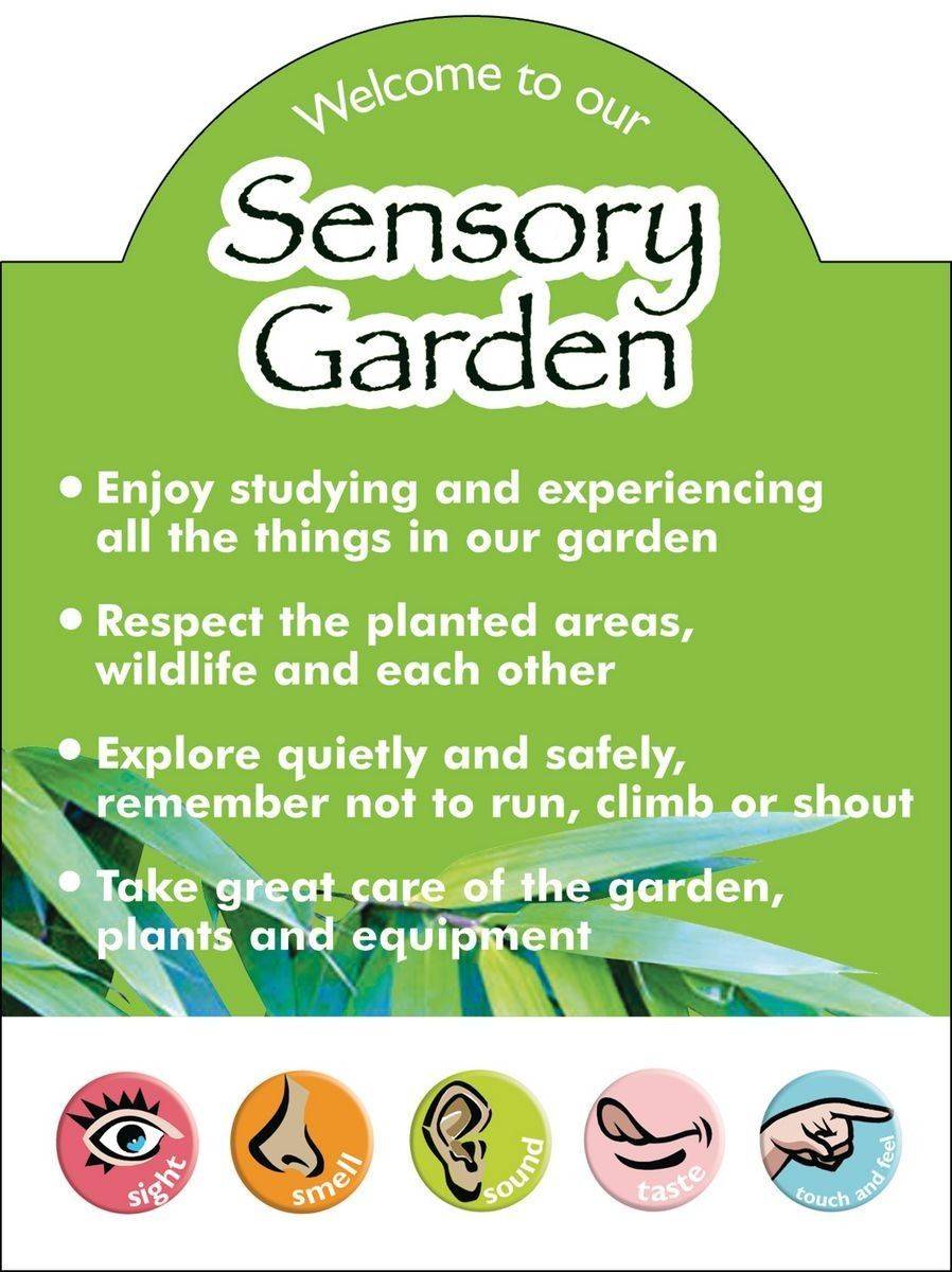 19 Sensory Garden Signs Ideas You Must Look | SharonSable