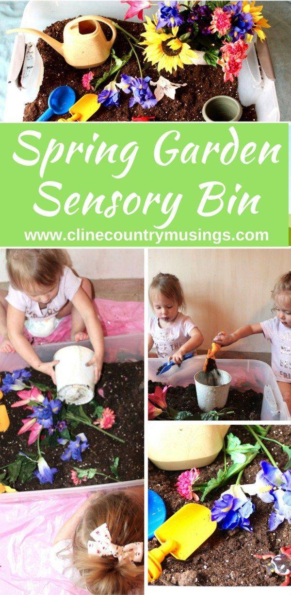 23 Garden Sensory Bin Ideas Worth a Look | SharonSable