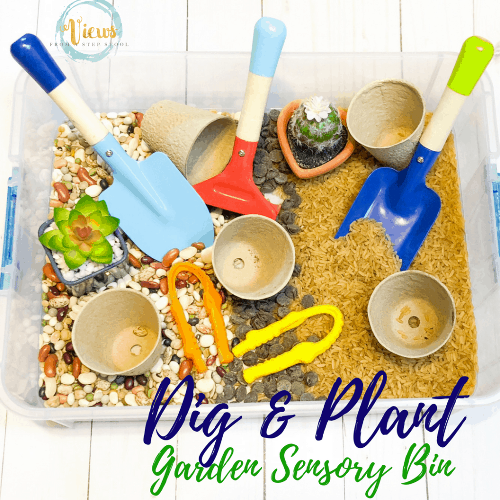 23 Garden Sensory Bin Ideas Worth a Look | SharonSable