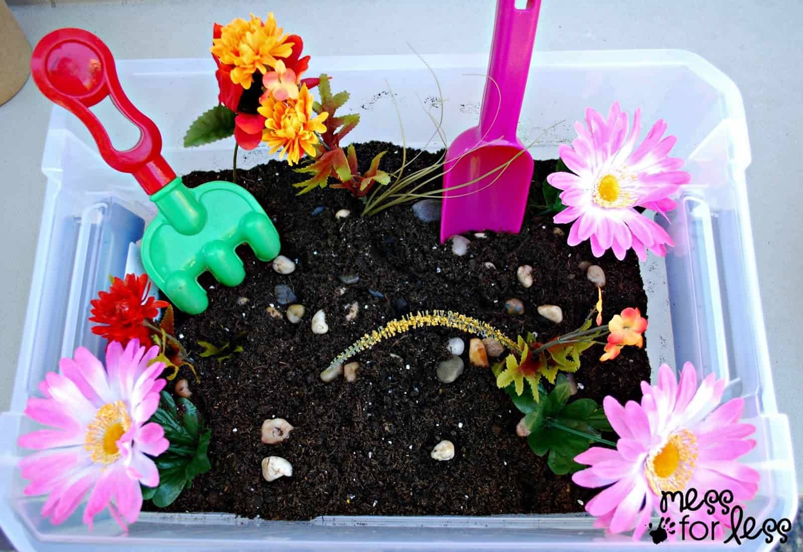 23 Garden Sensory Bin Ideas Worth a Look | SharonSable