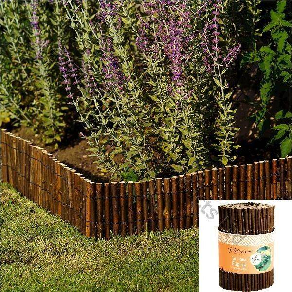 22 Willow Garden Edging Ideas To Consider | SharonSable