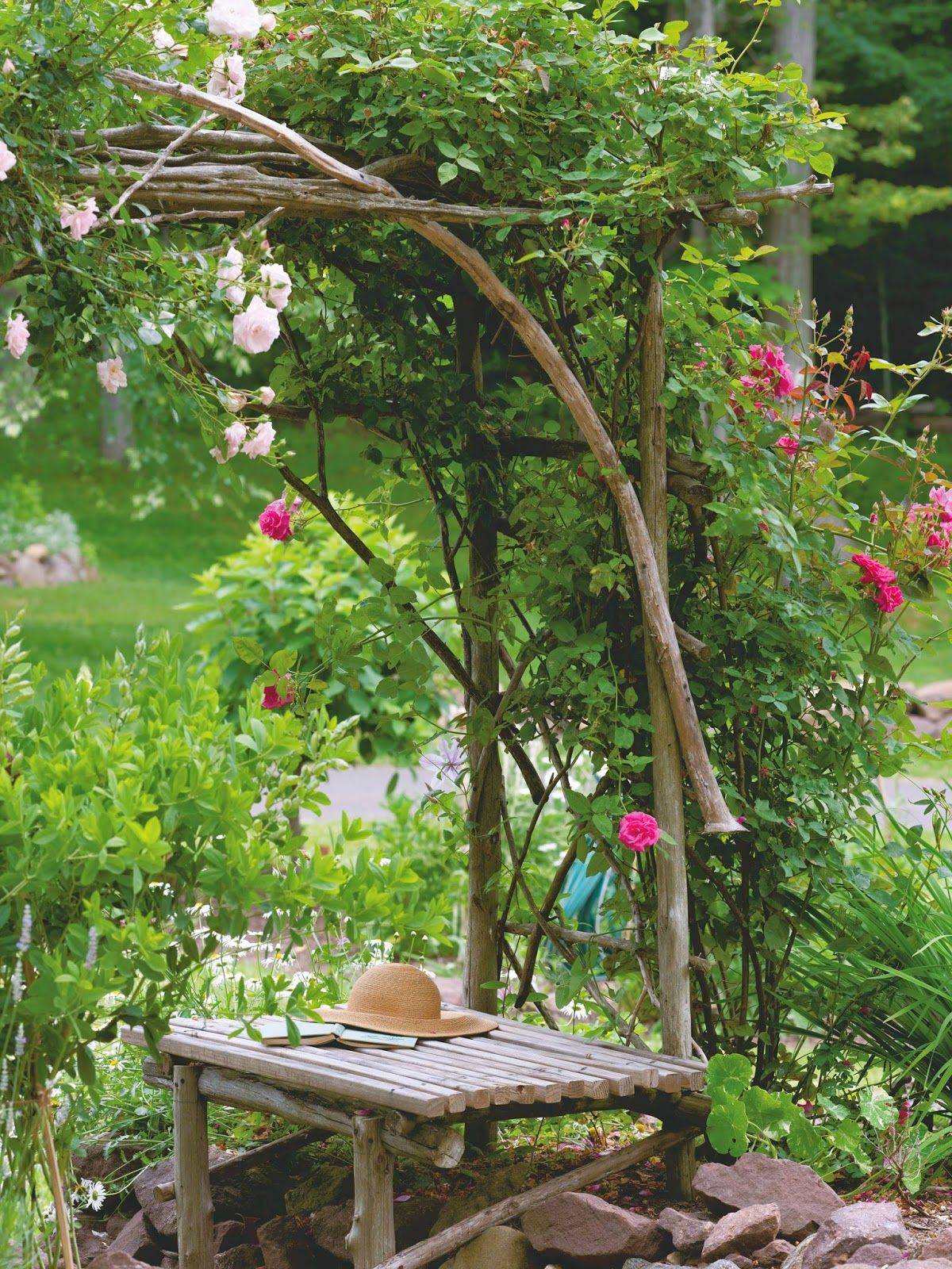 22 Twig Garden Arch Ideas You Must Look | SharonSable
