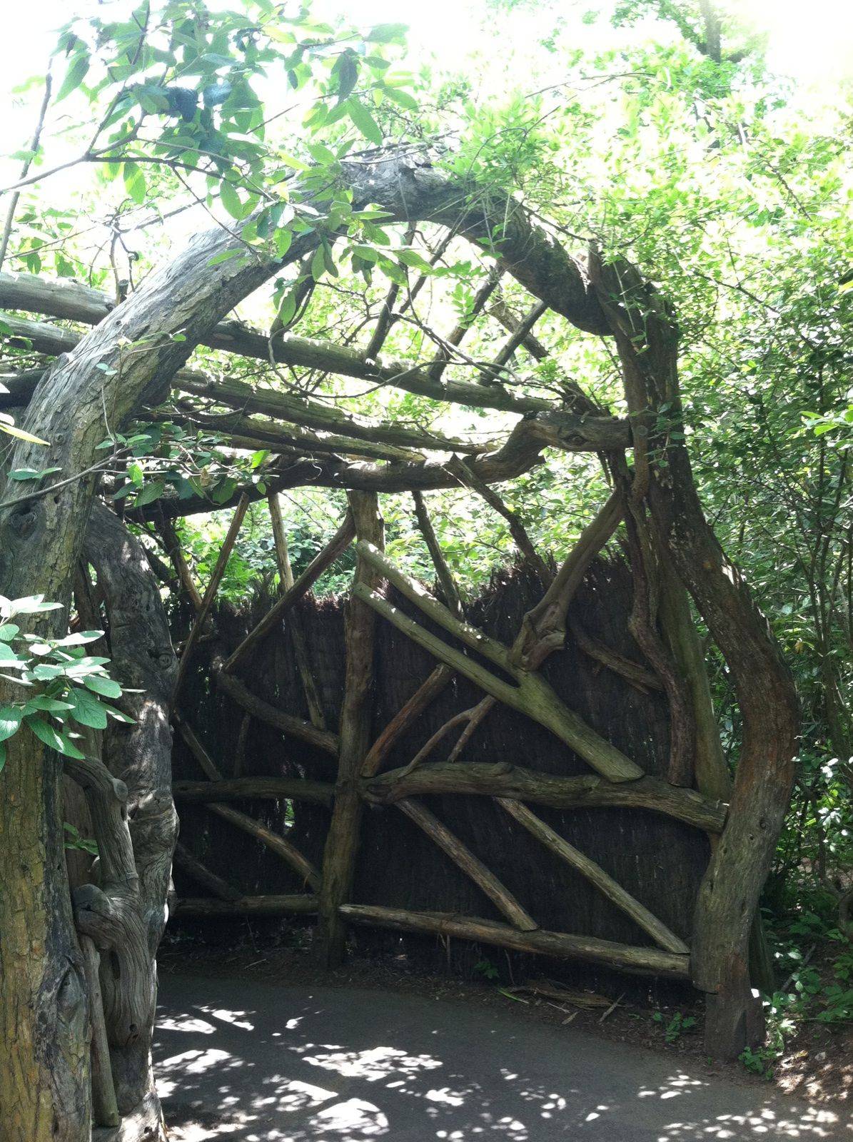 24 Natural Garden Arbor Ideas You Gonna Love | SharonSable