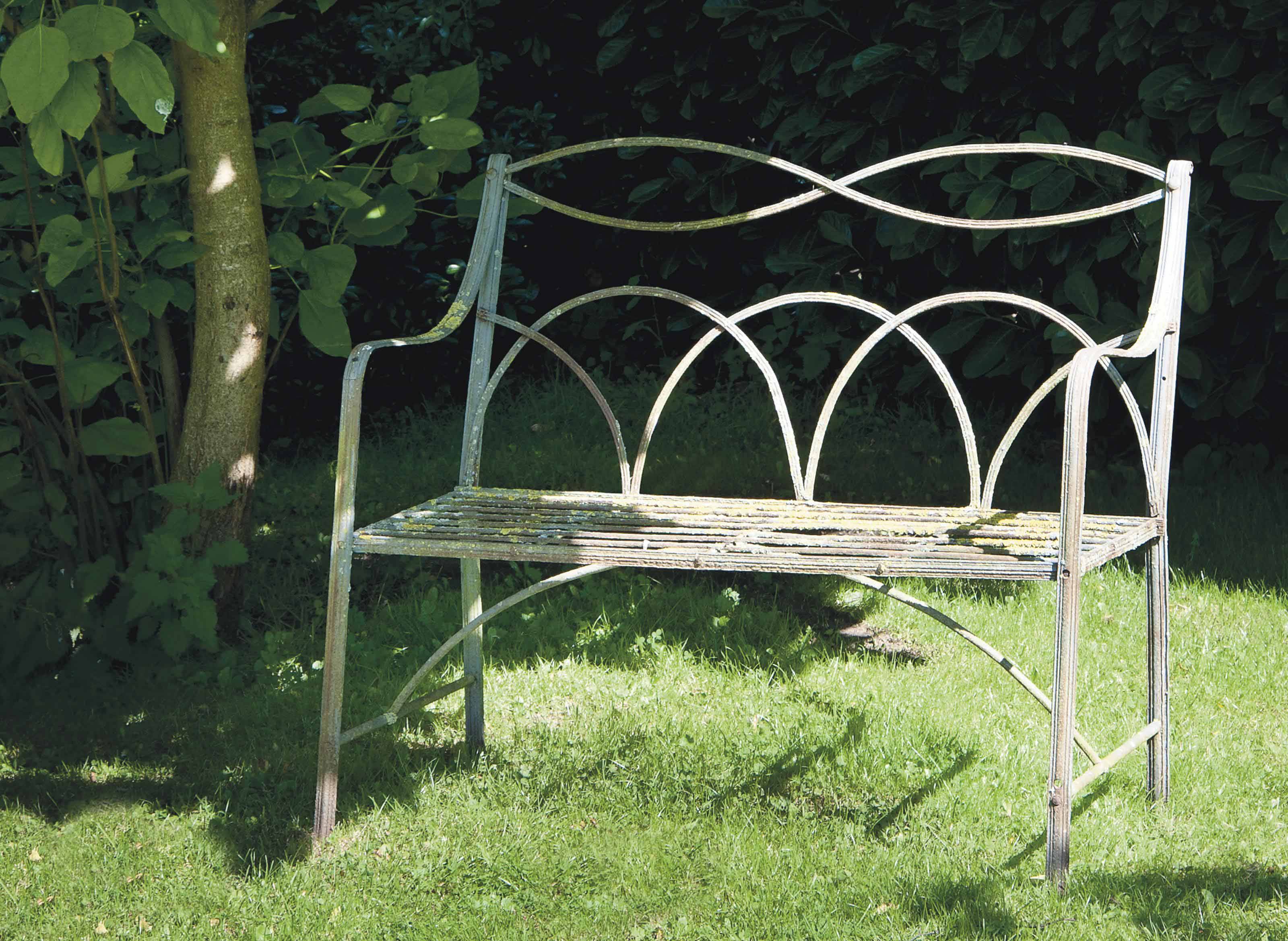 23 White Wrought Iron Garden Bench Ideas You Must Look | SharonSable