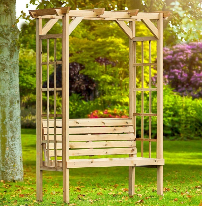 20 Garden Arch with Seat Ideas You Gonna Love | SharonSable