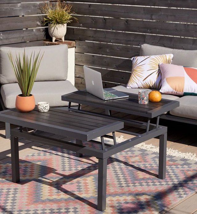 23 Small Garden Coffee Table Ideas Worth a Look | SharonSable