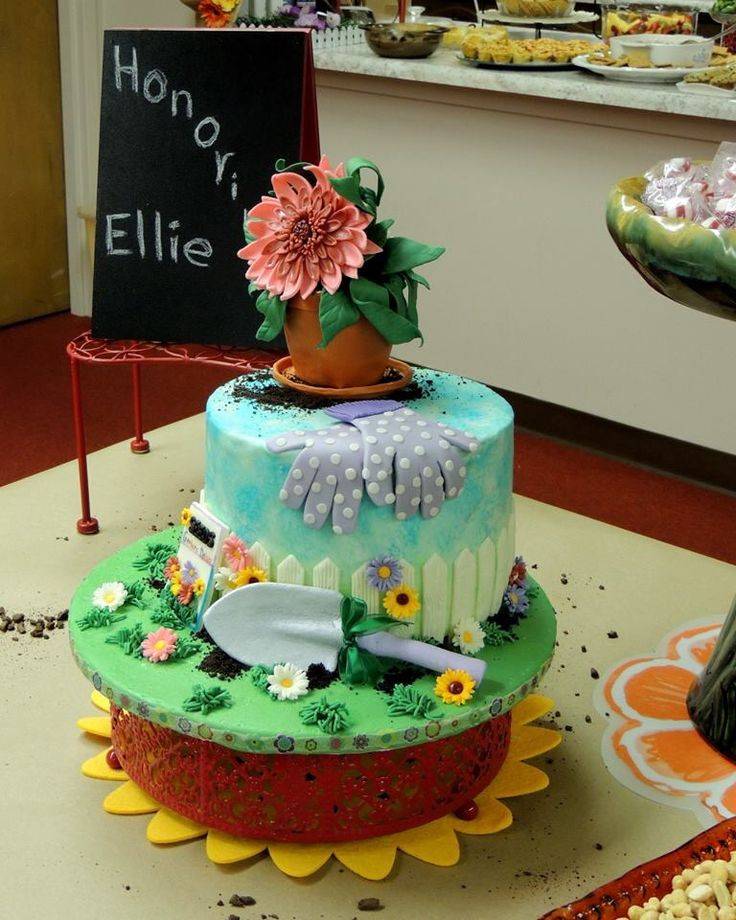24 Garden Party Cake Ideas You Must Look | SharonSable