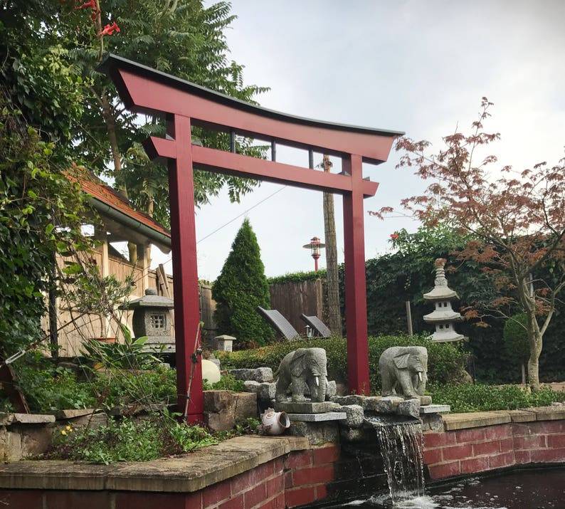 24 Japanese Arches for Garden Ideas Worth to Check | SharonSable