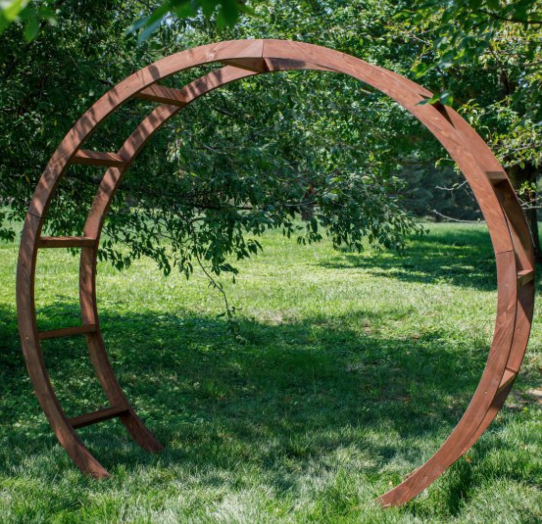 17 Round Metal Garden Arch Ideas You Gonna Love | SharonSable