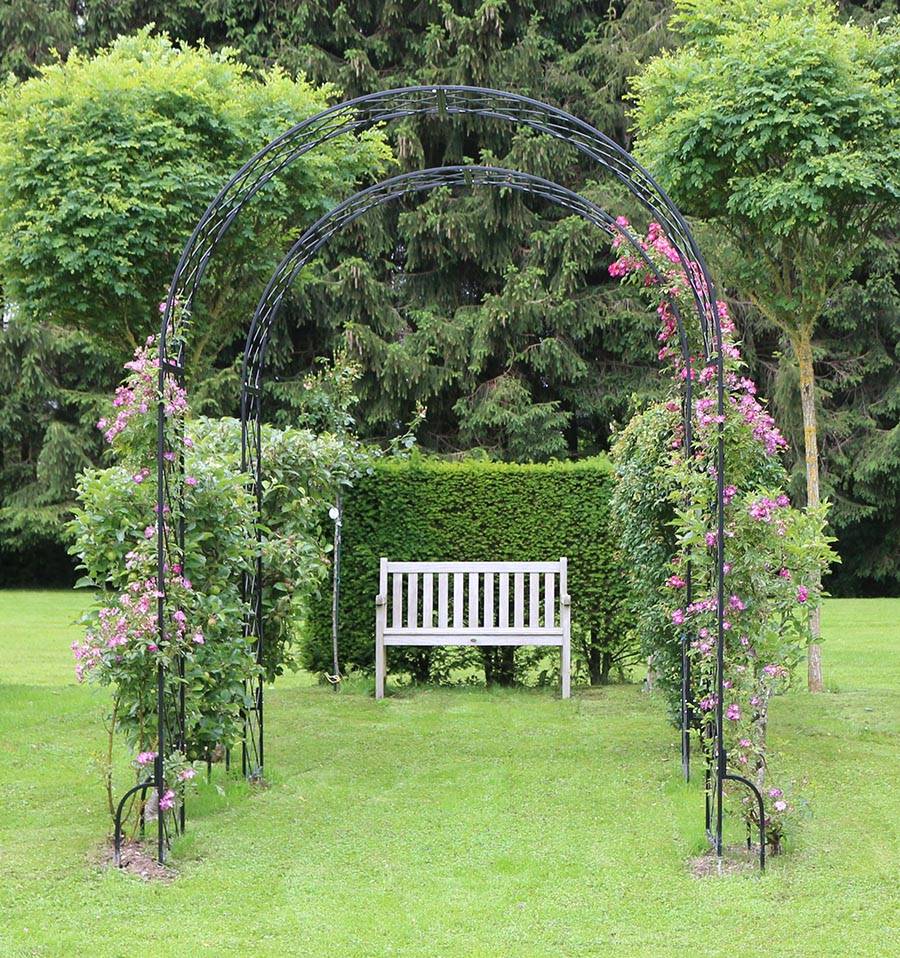 17 Round Metal Garden Arch Ideas You Gonna Love | SharonSable