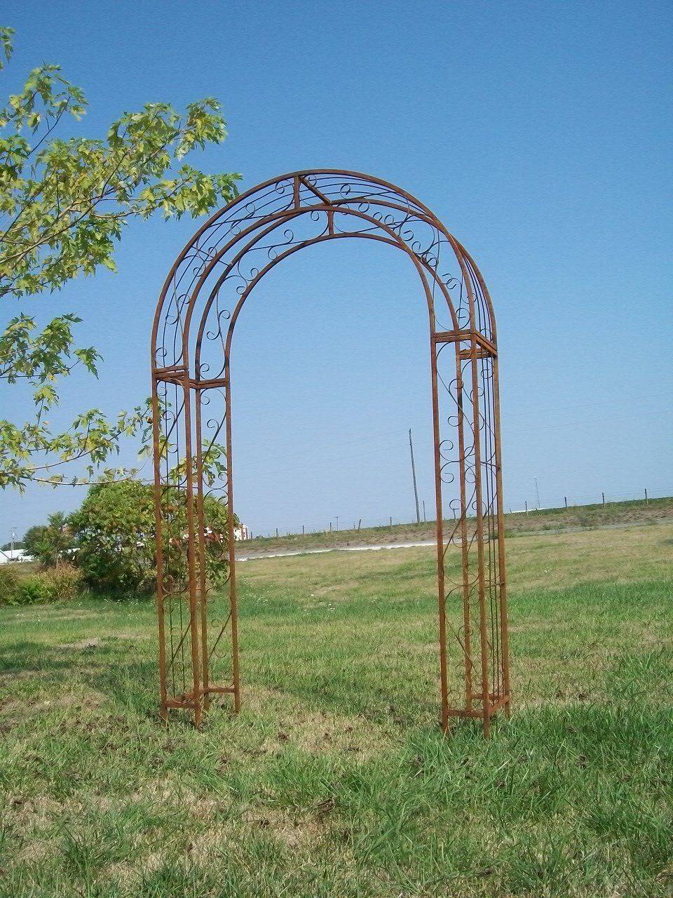 21 Wrought Iron Garden Archway Ideas Worth to Check | SharonSable