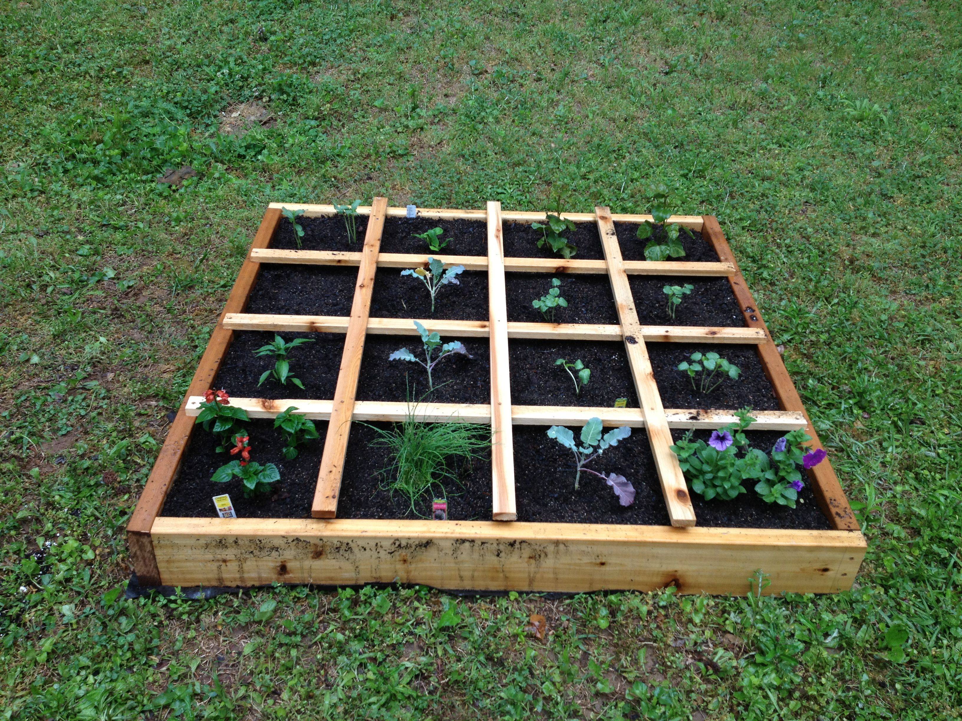 22 Square Foot Garden Boxes Ideas To Consider | SharonSable