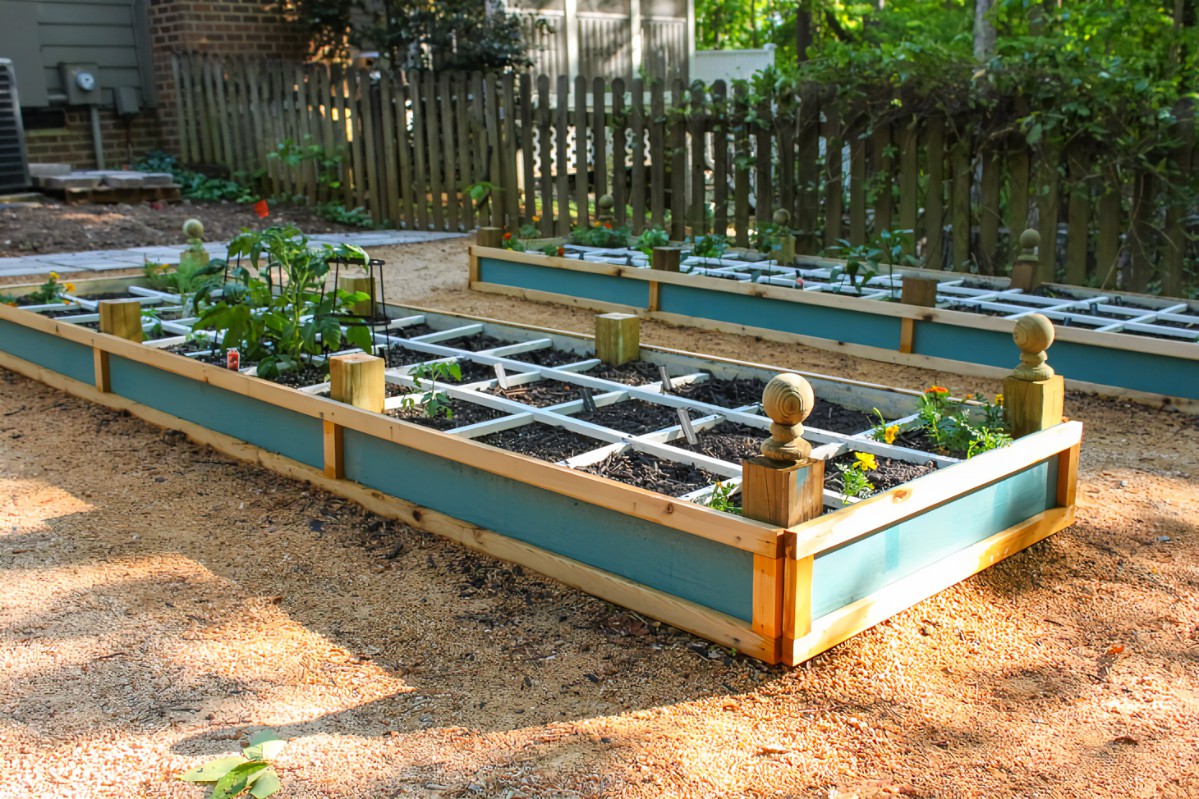 13 Square Foot Gardening Grid Ideas You Should Check | SharonSable