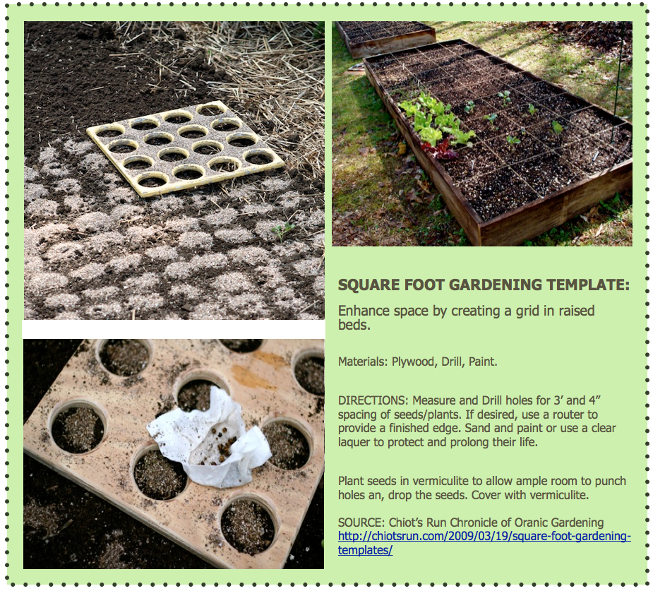22 Square Foot Gardening Spacing Template Ideas To Try This Year ...