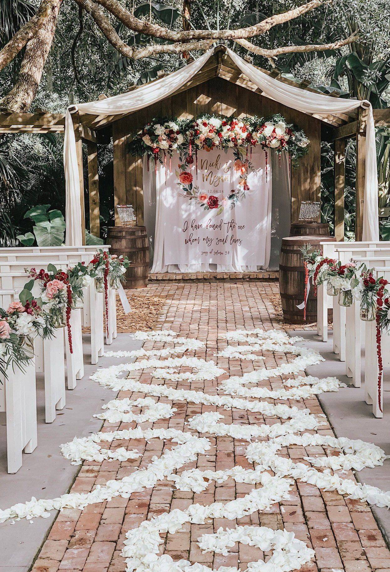 21 Garden Wedding Backdrops Ideas Worth a Look | SharonSable