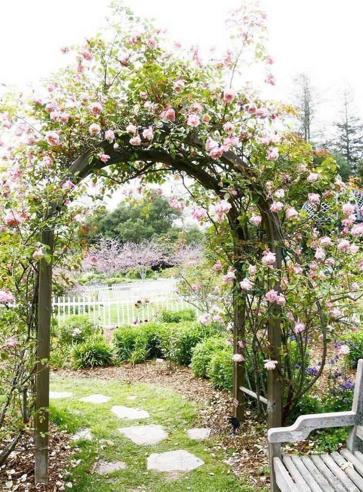 20 English Garden Arbors and Arches Ideas You Should Check | SharonSable