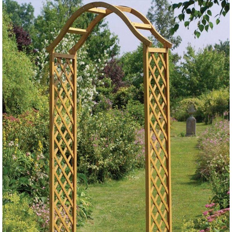 24 Cedar Garden Arch Ideas Worth to Check | SharonSable