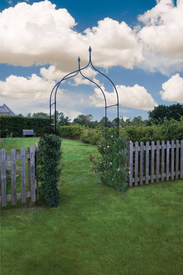 21 Black Metal Garden Arch Ideas You Should Look | SharonSable