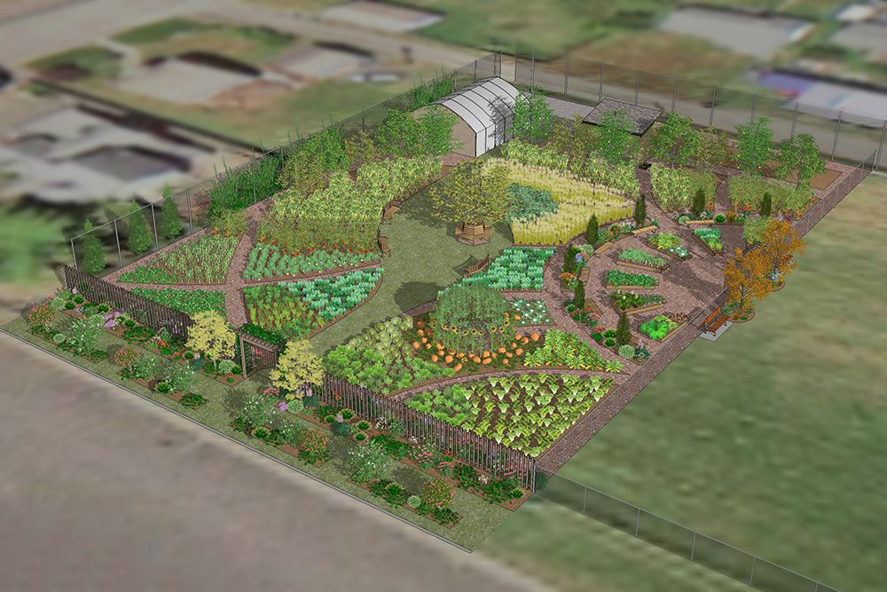 21 Community Garden Layout Plans Ideas You Should Look | SharonSable