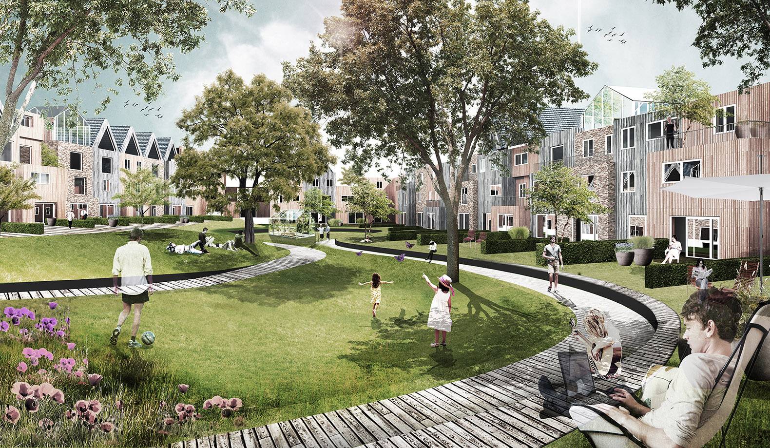 20 Community Garden Design Rendering Ideas You Must Look | SharonSable