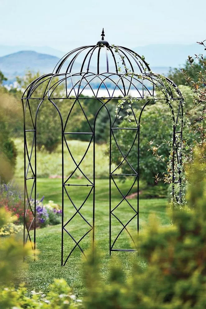 21 Metal Garden Arbor Ideas You Should Check | SharonSable