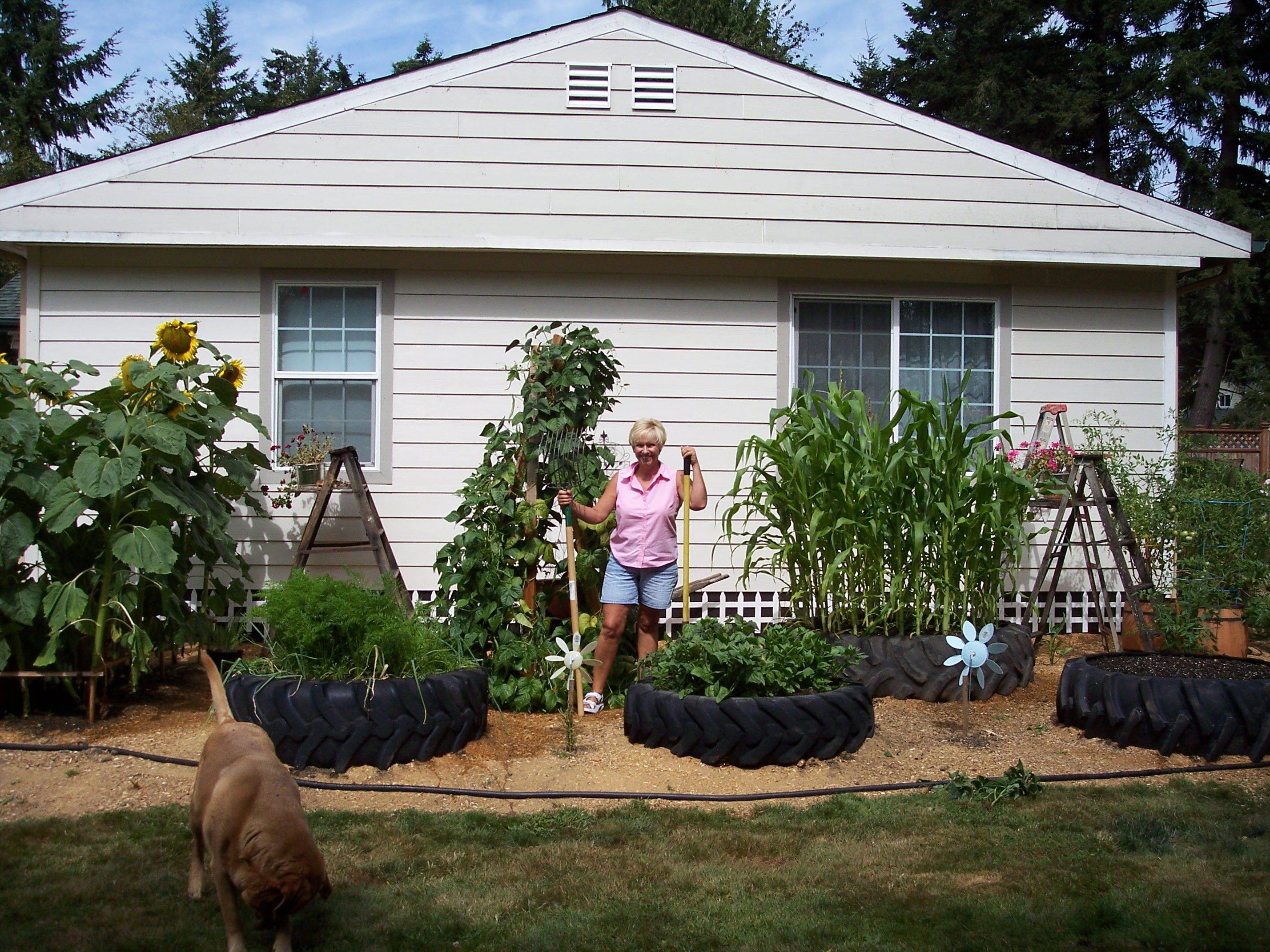 21 Tractor Tire Garden Ideas You Should Check | SharonSable