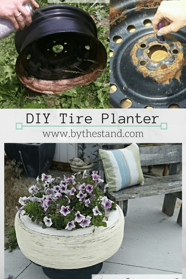 24 Rubber Tire Planters Garden Ideas To Consider | SharonSable