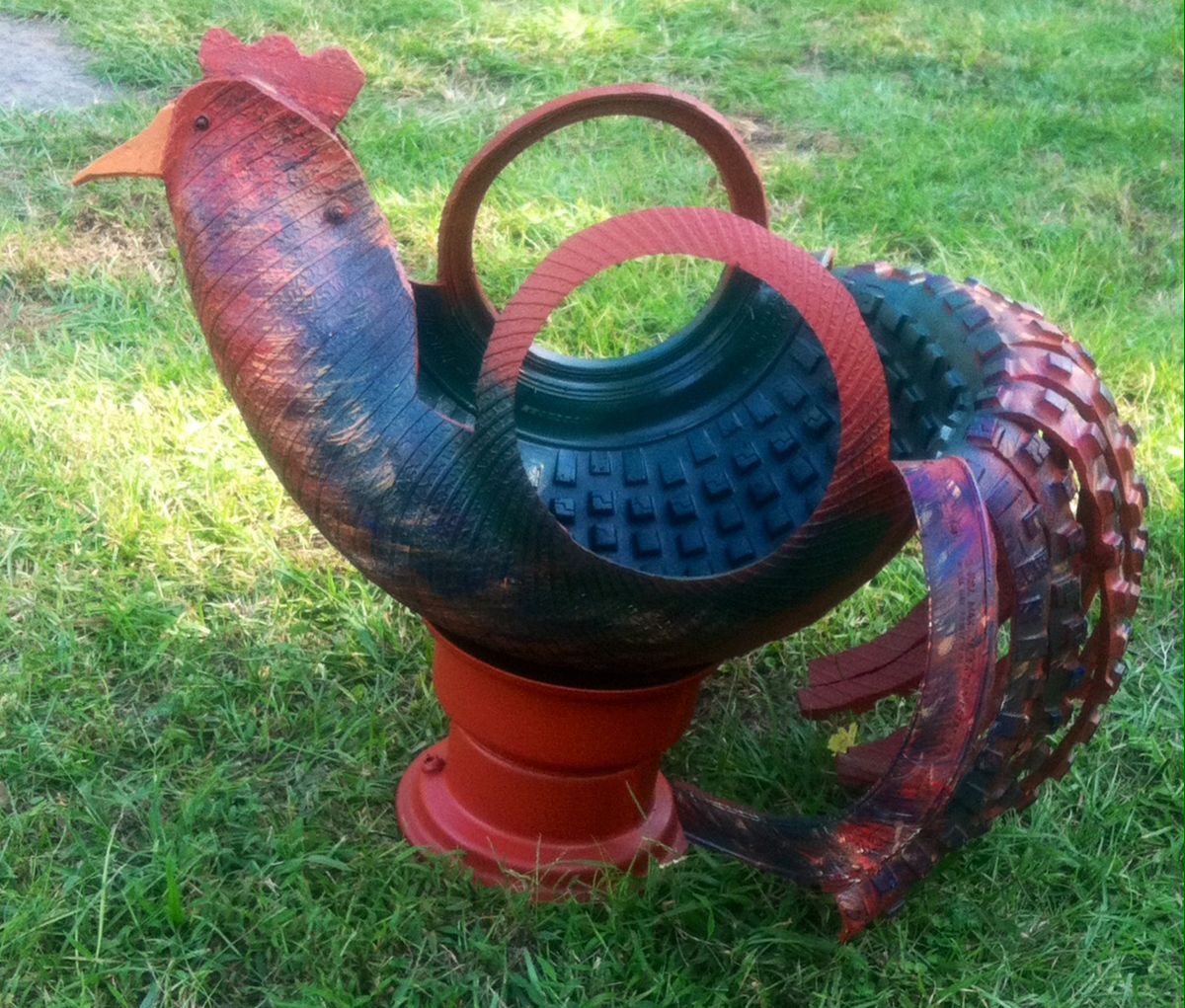 24 Rubber Tire Planters Garden Ideas To Consider | SharonSable