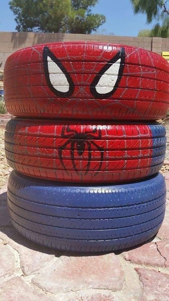 24 Rubber Tire Planters Garden Ideas To Consider | SharonSable