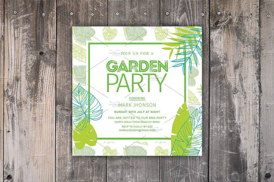 19 Garden Party Invite Ideas You Cannot Miss | SharonSable