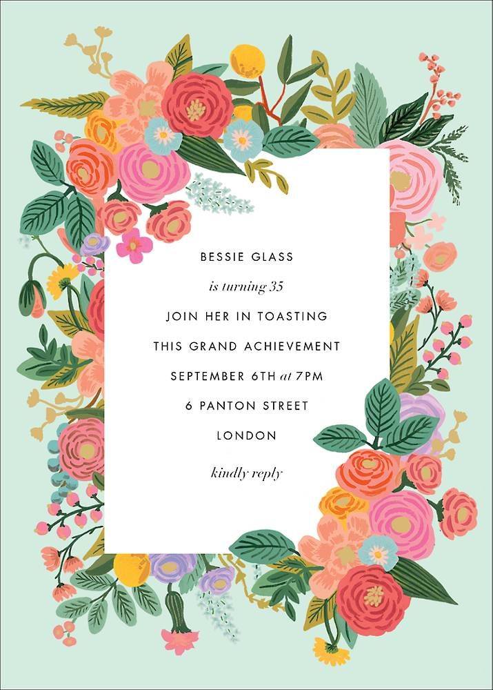 19 Garden Party Invite Ideas You Cannot Miss | SharonSable