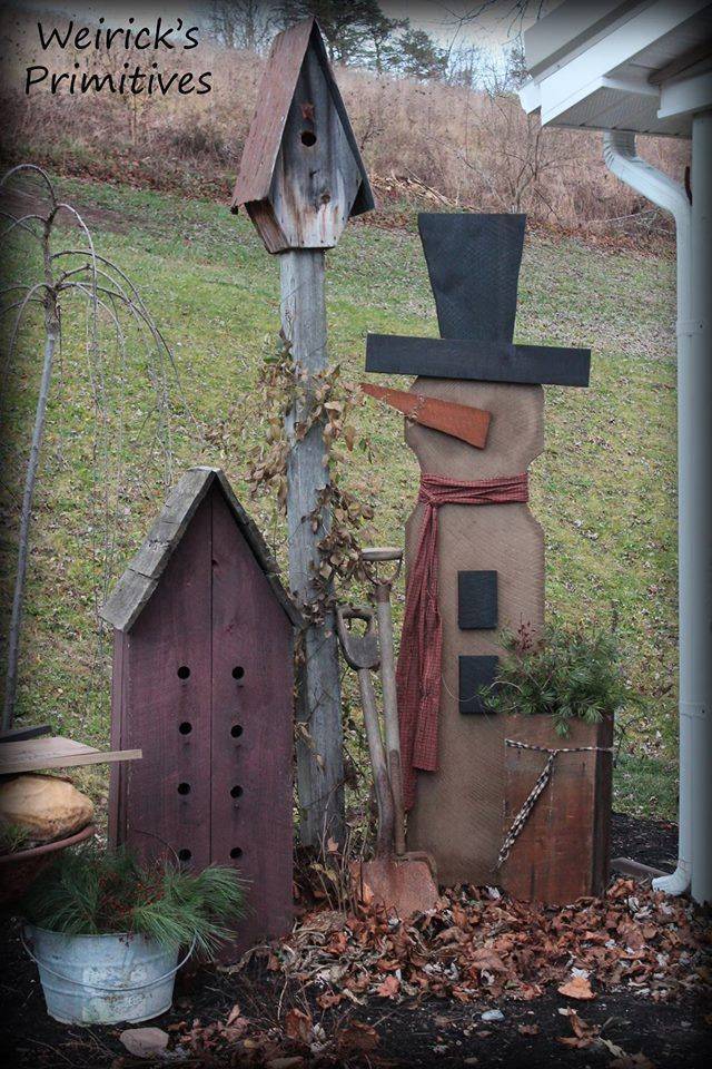 22 Primitive Garden Decor Ideas You Should Look | SharonSable