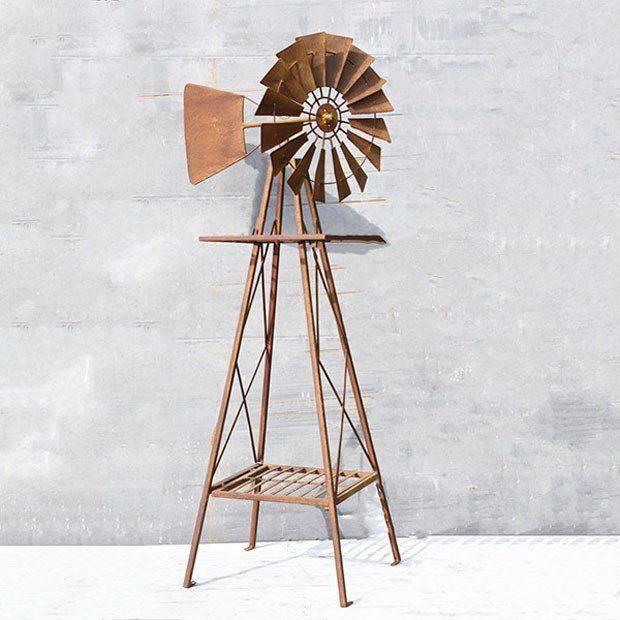 15 Rustic Garden Windmill Ideas You Cannot Miss | SharonSable