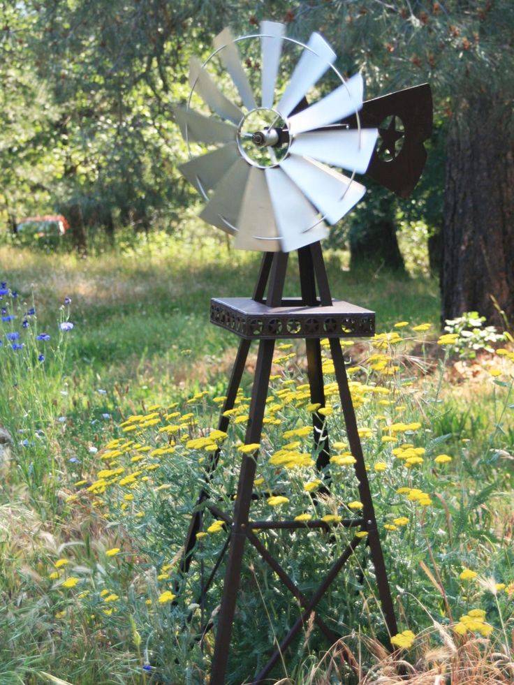 15 Rustic Garden Windmill Ideas You Cannot Miss | SharonSable