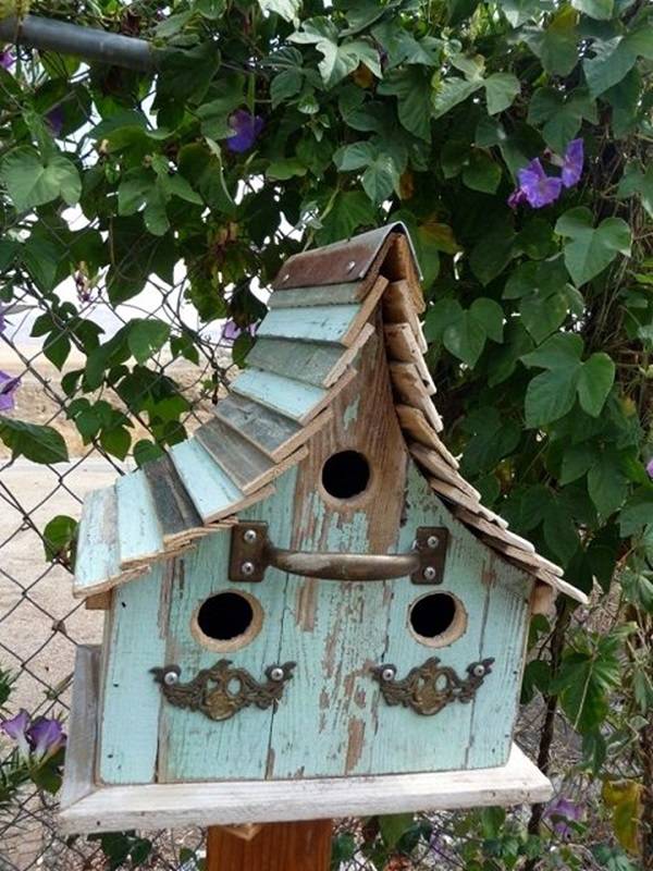 22 Beautiful Garden Bird Houses Ideas You Must Look | SharonSable