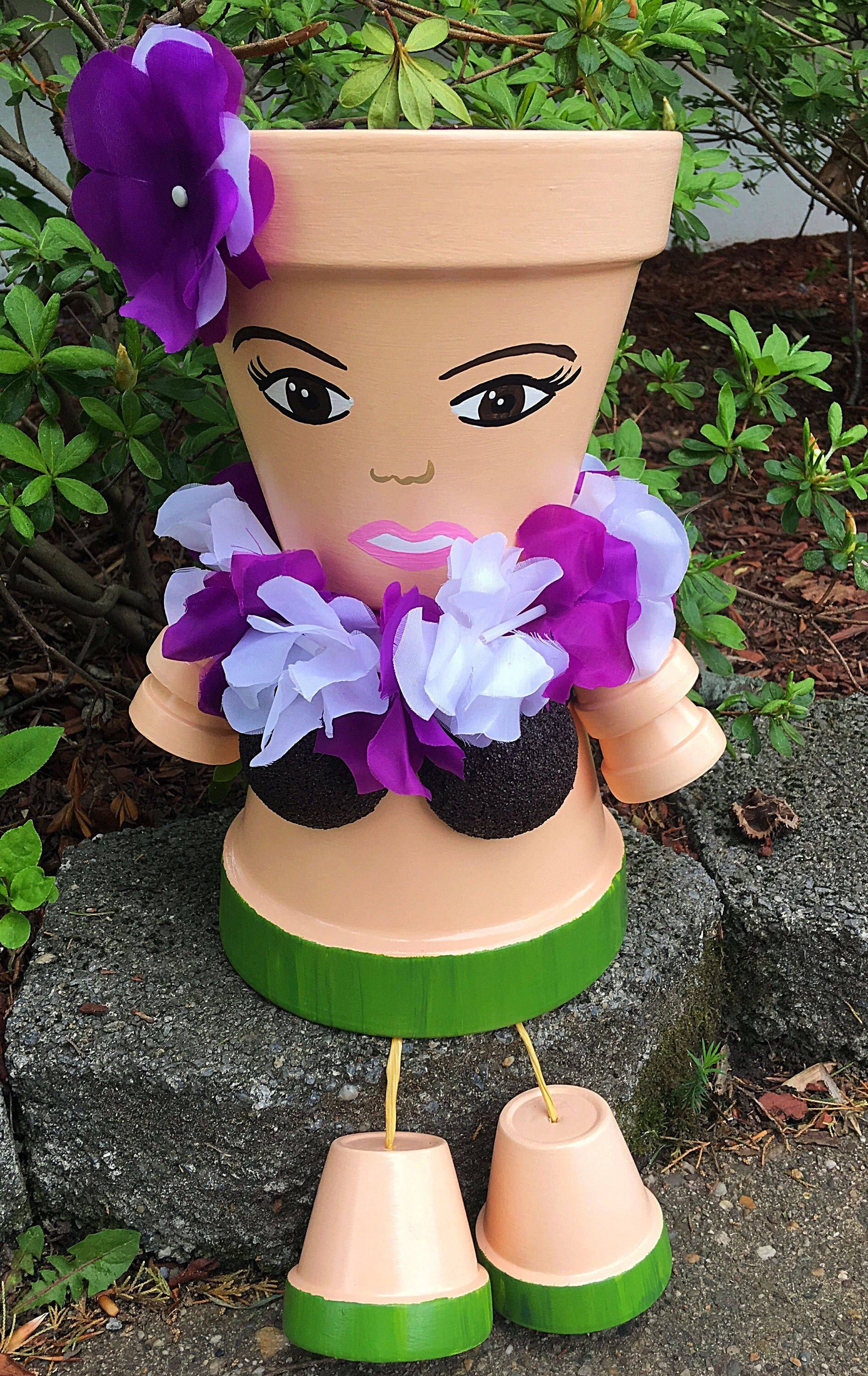 24 Flower Pot People Garden Ideas You Must Look | SharonSable