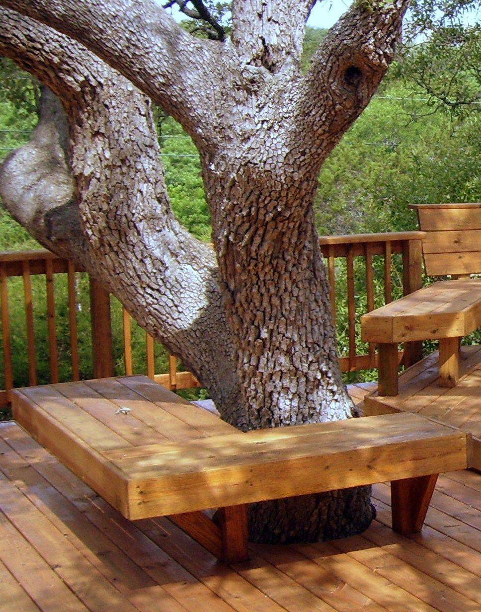 22 Garden Seat around Tree Ideas You Gonna Love | SharonSable